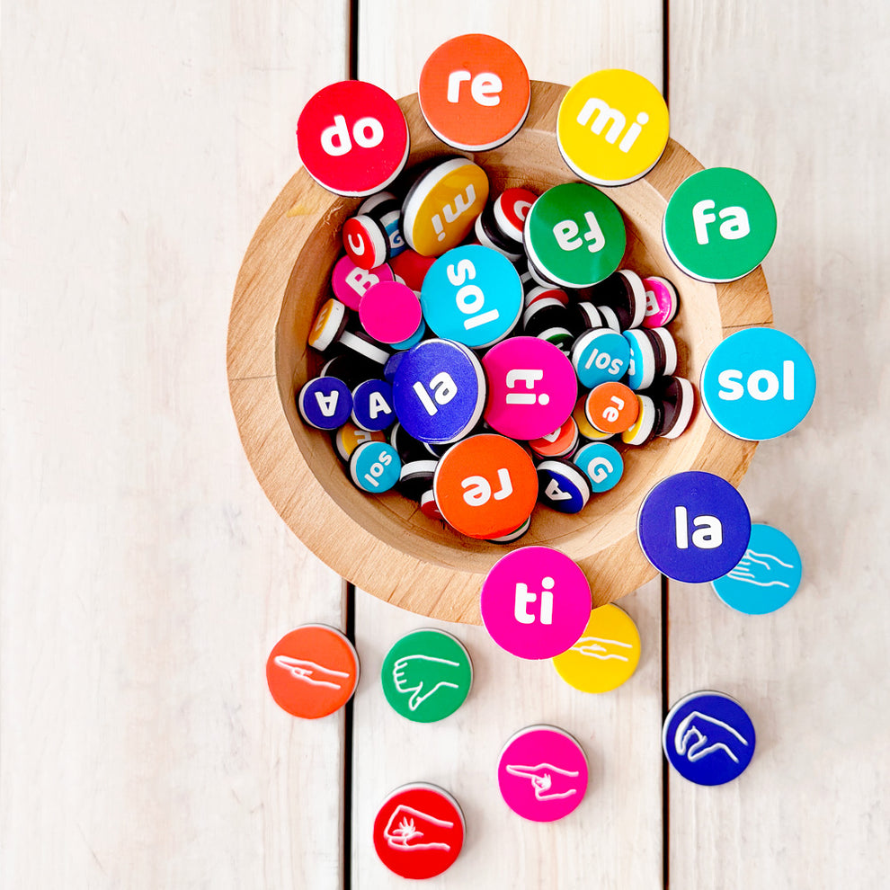 Solfege Music Magnets – Music Escapades Shoppe