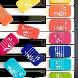 Wooden Note Tiles – Music Escapades Shoppe