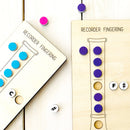 Recorder Fingering Board – Music Escapades Shoppe