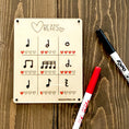 Heart Beats Rhythm Activity Board – Music Escapades Shoppe