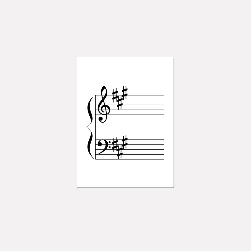 Note and Key Signature Flashcards (Student Set) – Music Escapades Shoppe