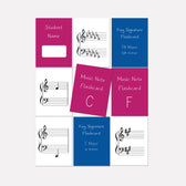 Note and Key Signature Flashcards (Student Set) – Music Escapades Shoppe